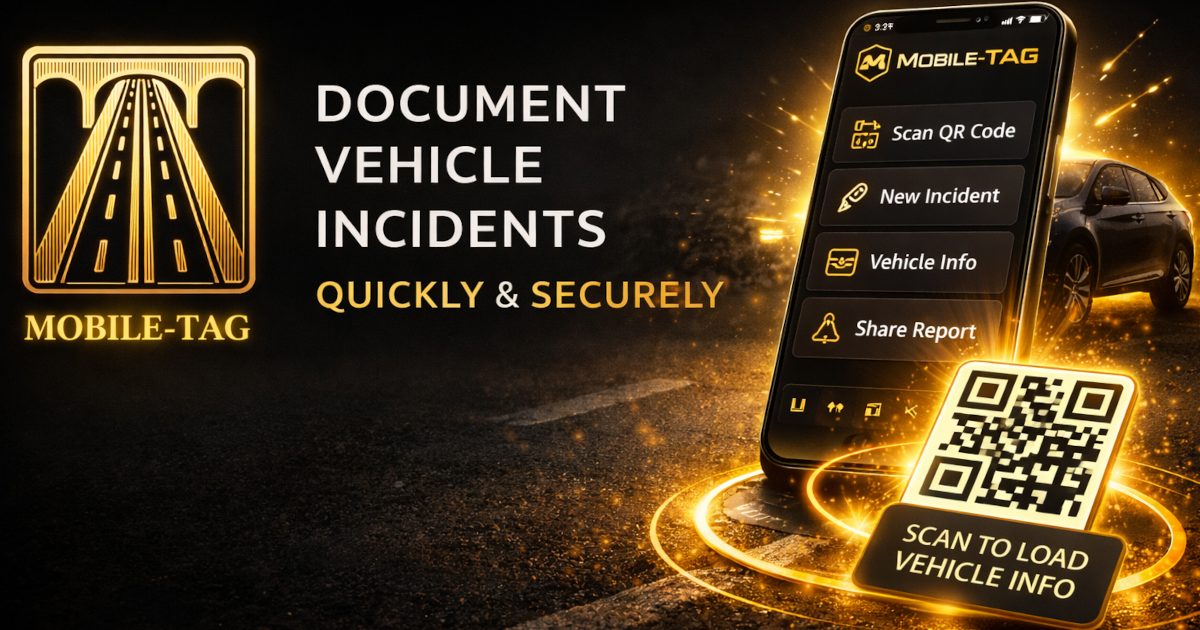 Mobile-TAG – Official website | Minor Car Accident Documentation App